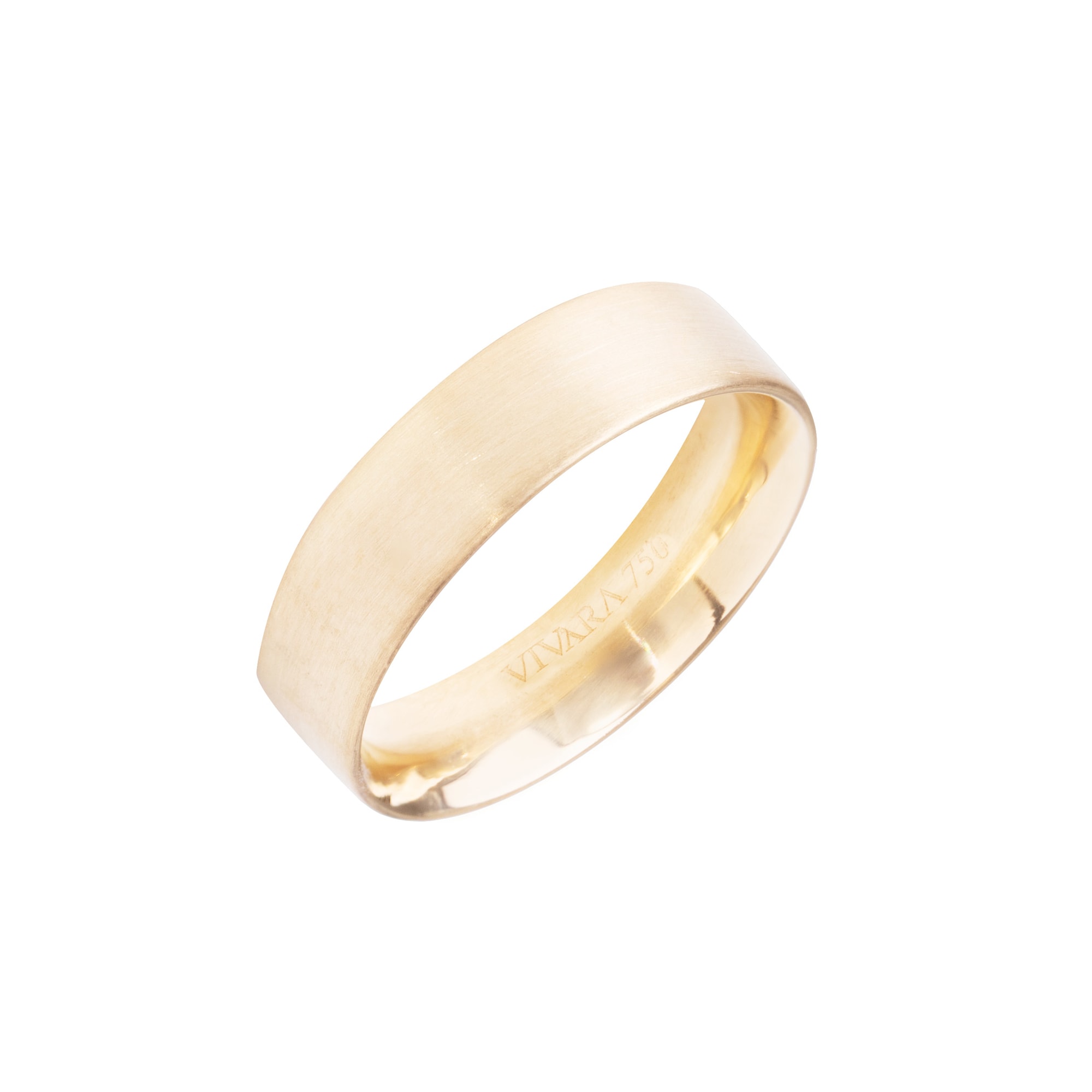 Aliança Vivara em ouro