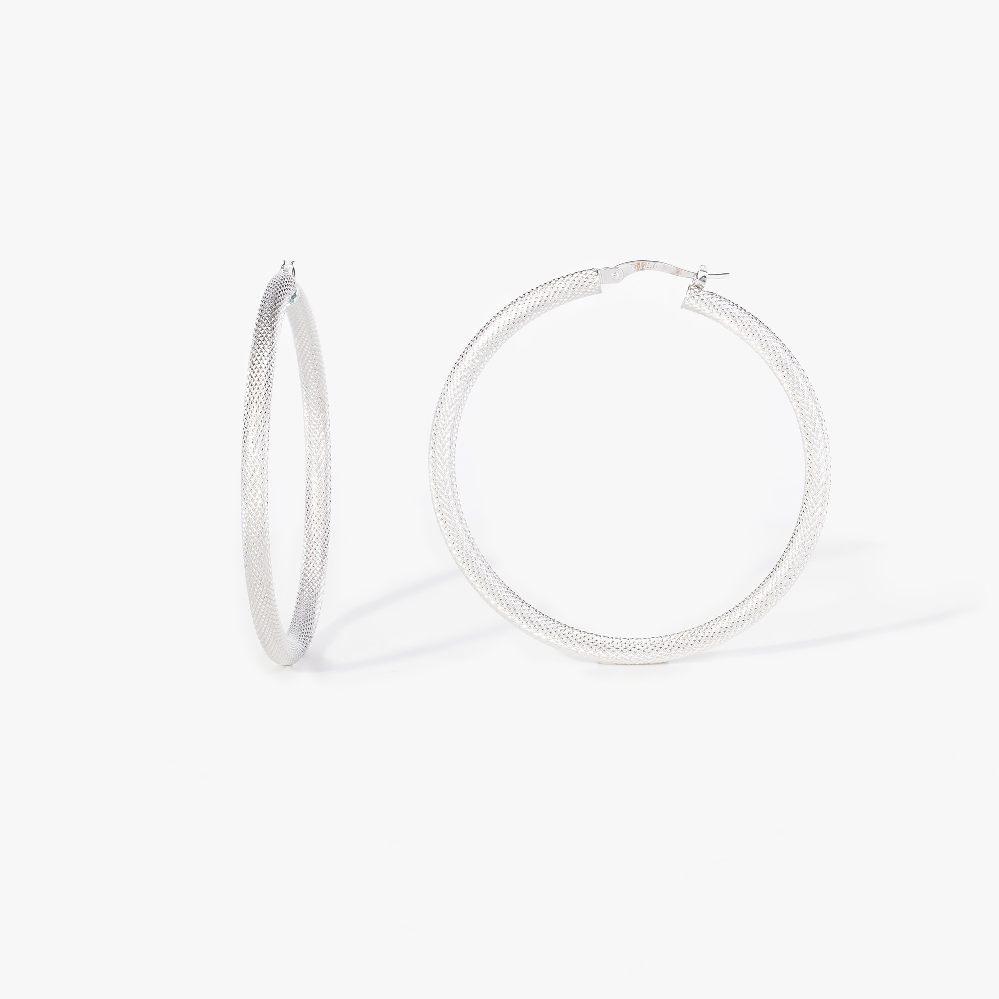 Argola em Ouro Branco 18k, 45mm Vivara
