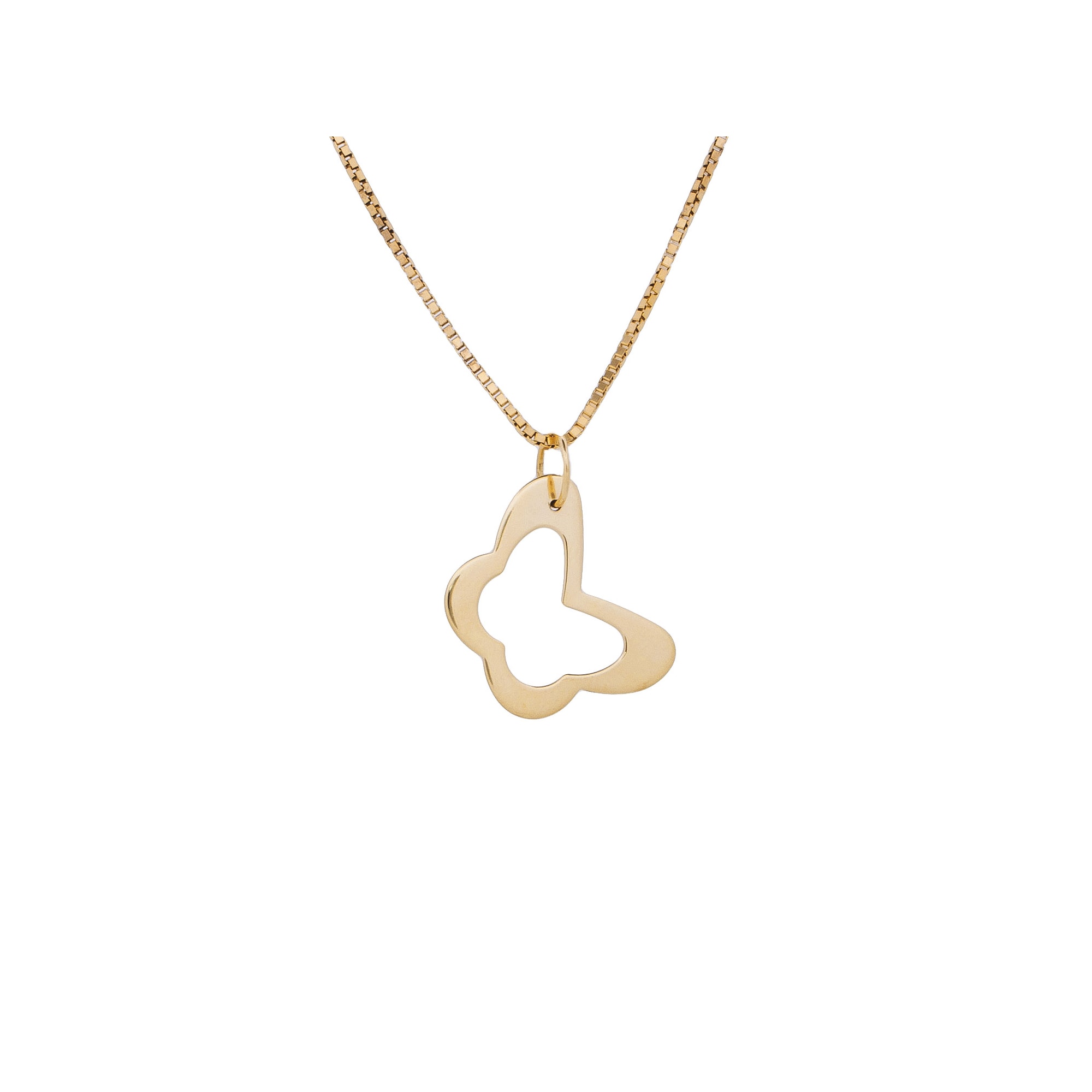 Pingente Vivara borboleta em ouro amarelo