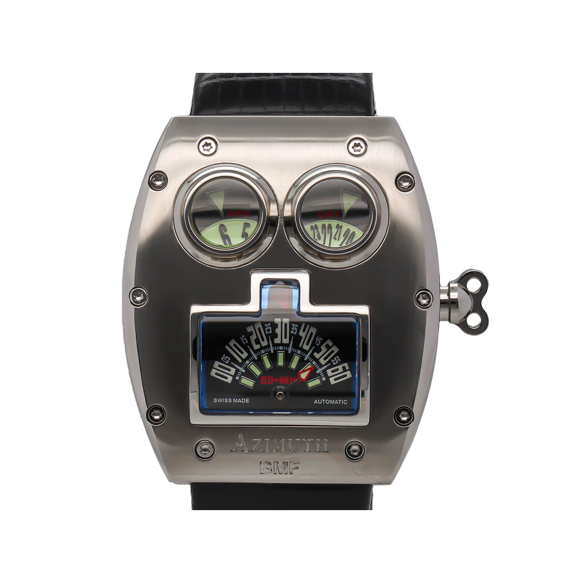 Relógio AZIMUTH MR.Roboto R1 GMT Automatic