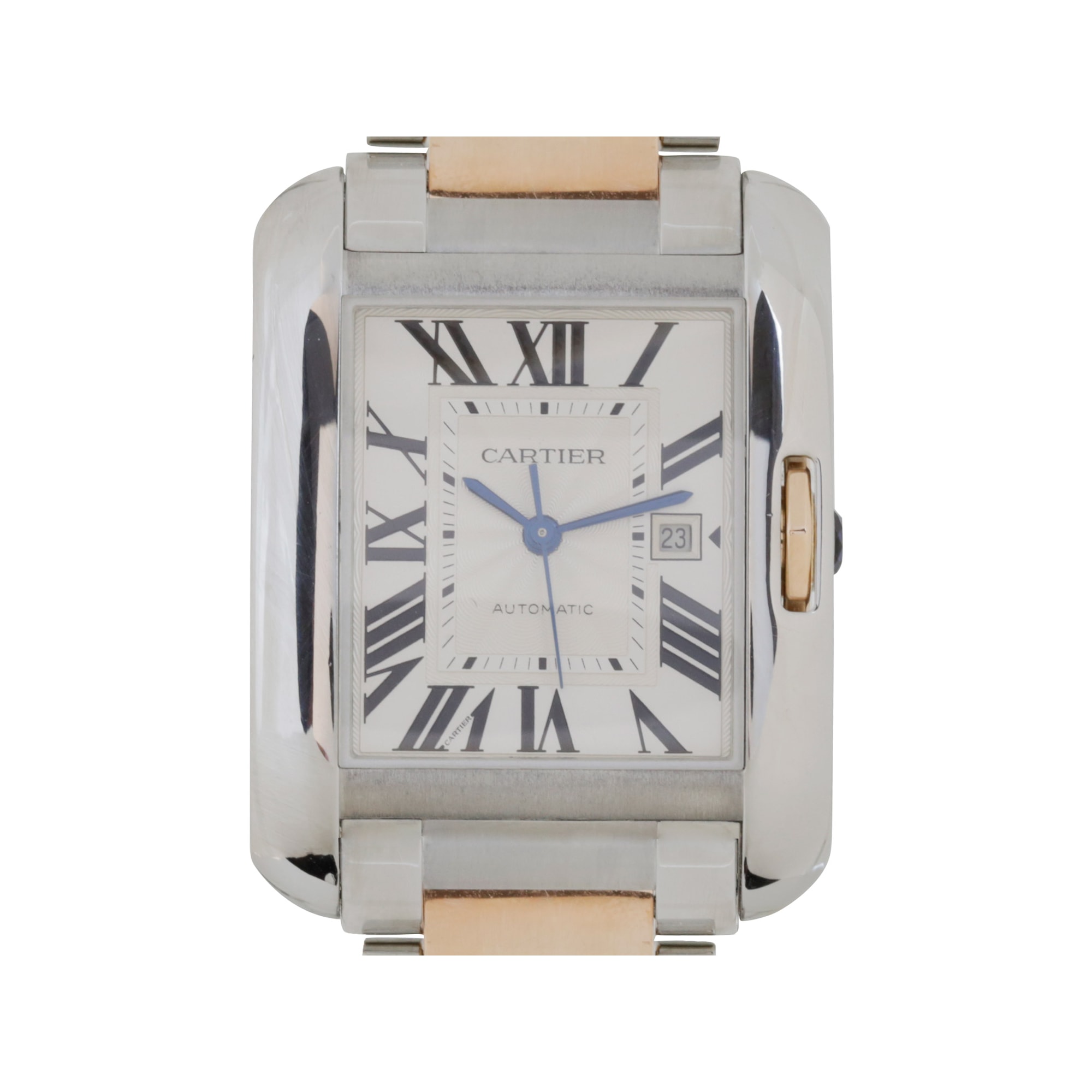 Relógio CARTIER Tank Anglaise Steel & 18K Rose