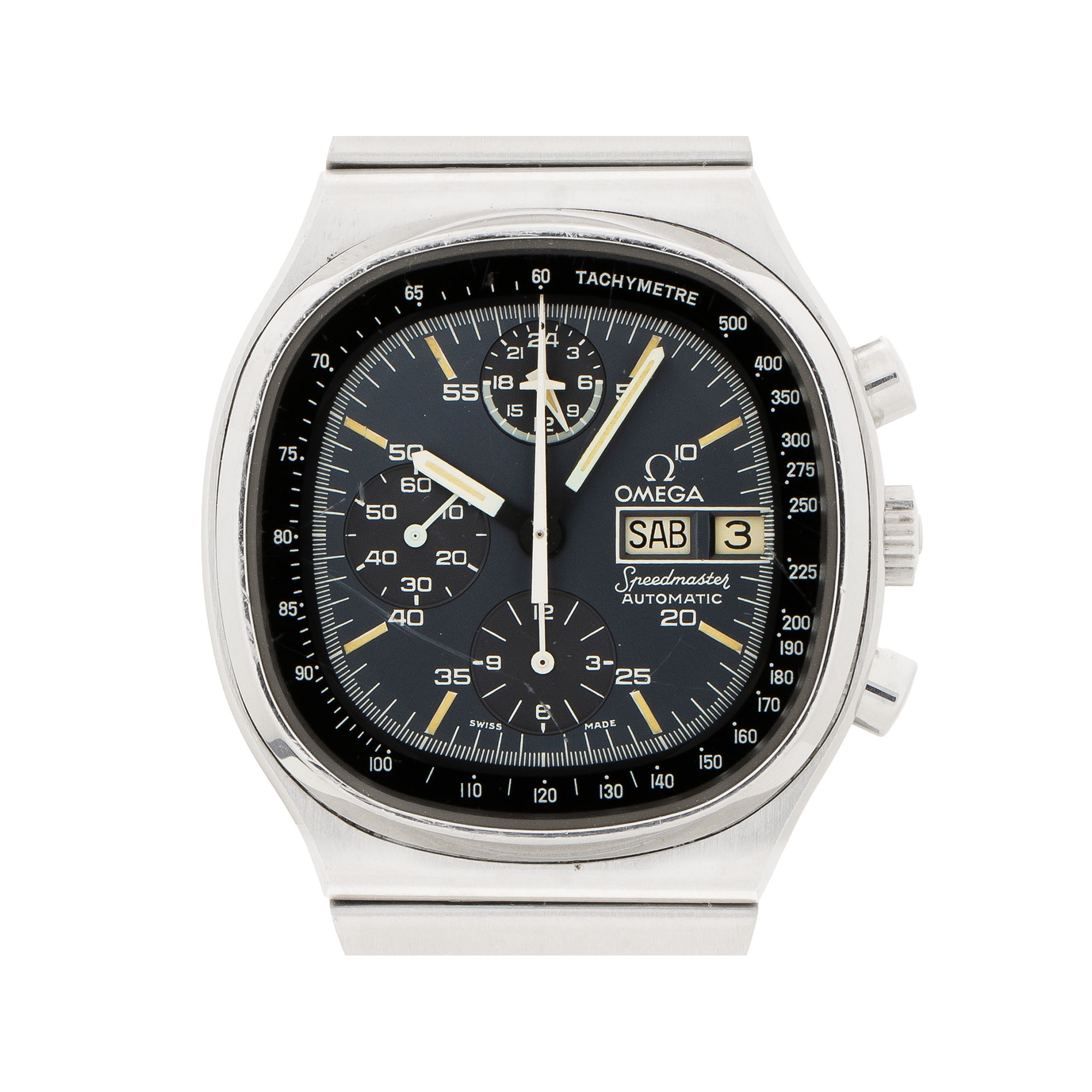 Relógio Omega Speedmaster TV Rare gilt dial